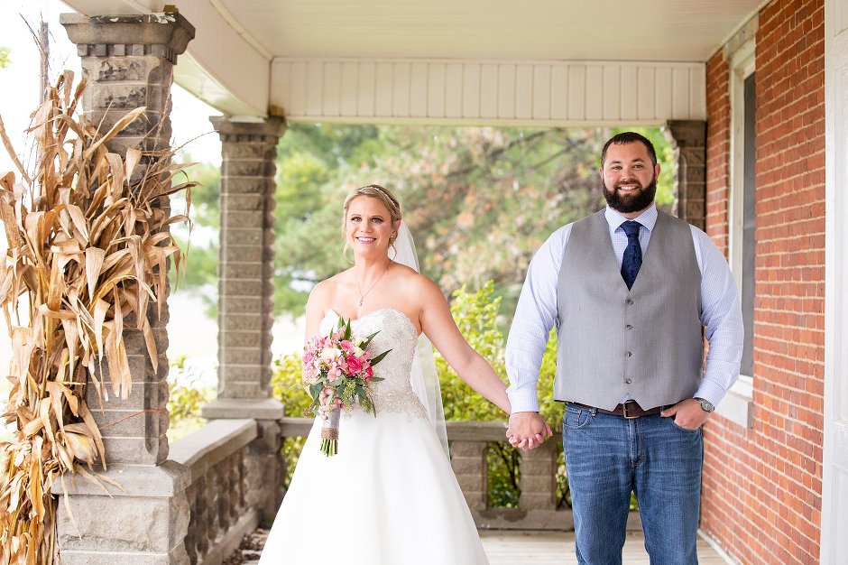 ANDY + ANGIE | BACKYARD FALL WEDDING » Katie Lee Photography