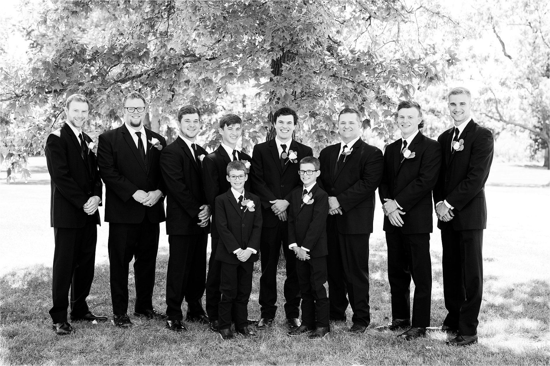 COLLIN + JENNA | AN AUGUST ORCHARD WEDDING » Katie Lee Photography